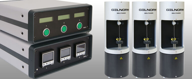 Geltimer with PTC-3 | 3 Channel - Gel Instrumente AG